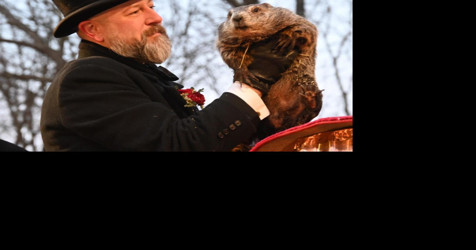Punxsutawney Phil sees his shadow, predicts six more weeks of winter ...