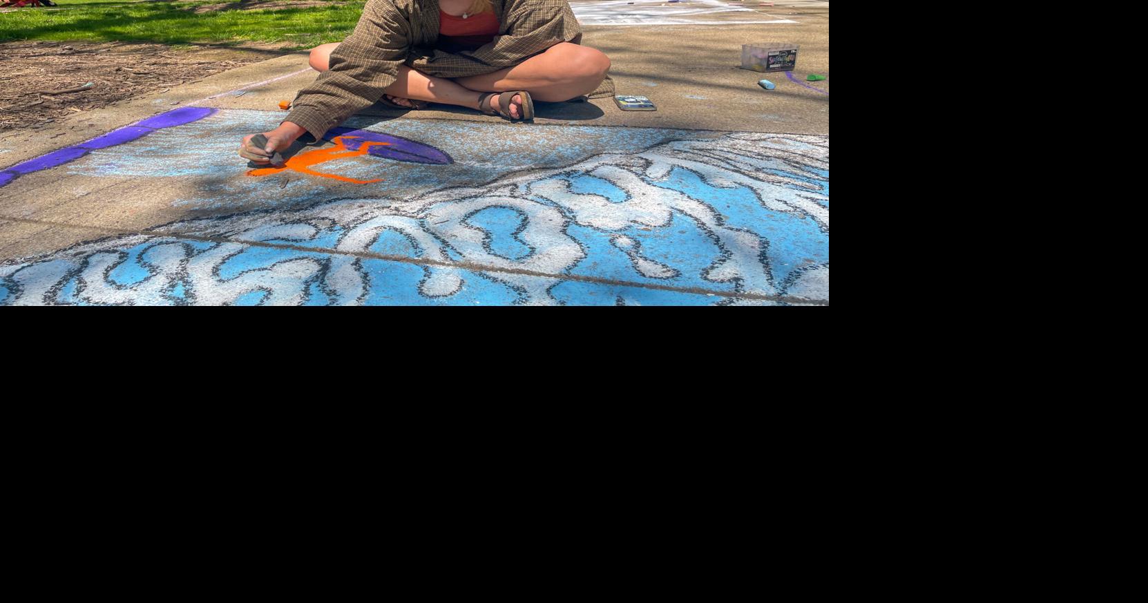 IUP students showcase creativity, advocate for causes in annual 'Chalk ...