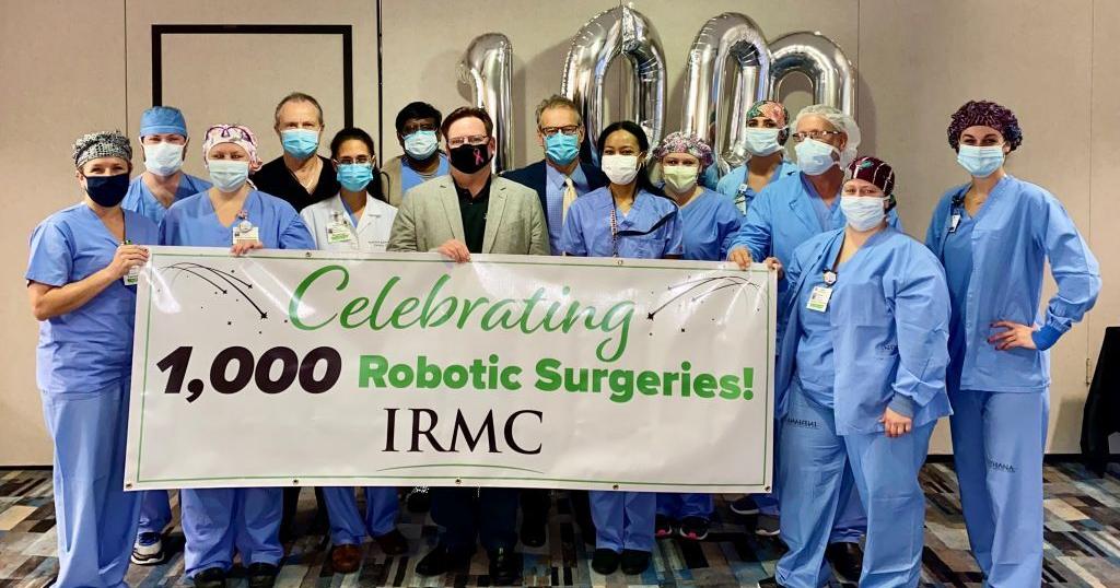 IRMC reaches 1,000th robotic surgery | News | indianagazette.com