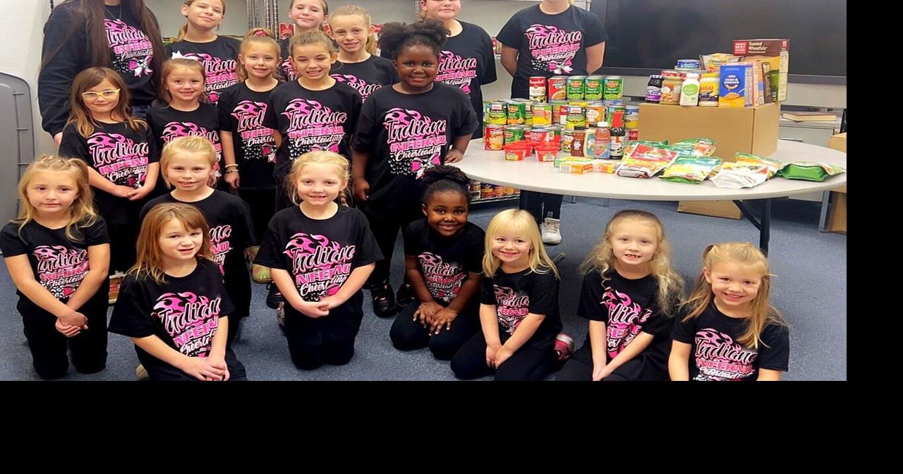 Champion Force Cheerleading members collect food for church pantry ...