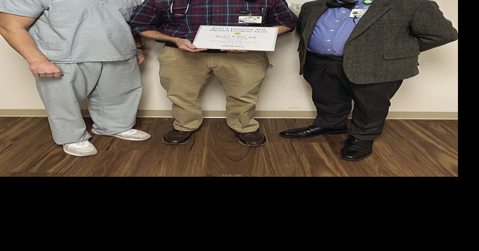 IRMC awards Garrettson Award to Dr. Klain | News | indianagazette.com