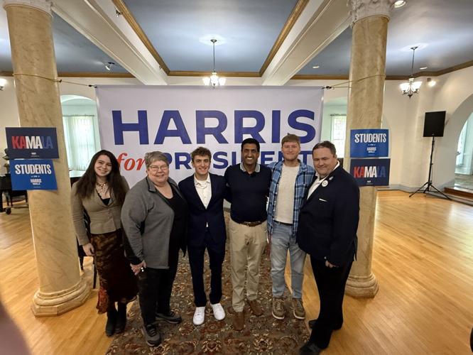 Khanna joins IUP Democrats as part of a PA effort for Harris-Walz ...