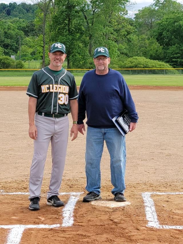Stitt recognized for longtime service to Marion Center Legion Baseball ...