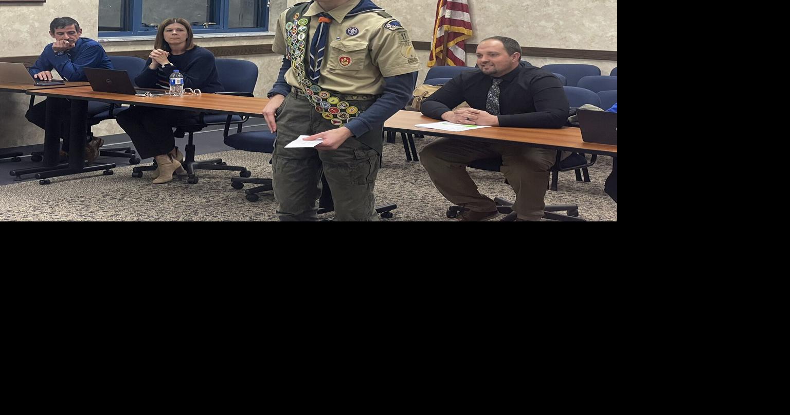 Penns Manor Area School Board recognizes Eagle Scout candidate Ryan ...