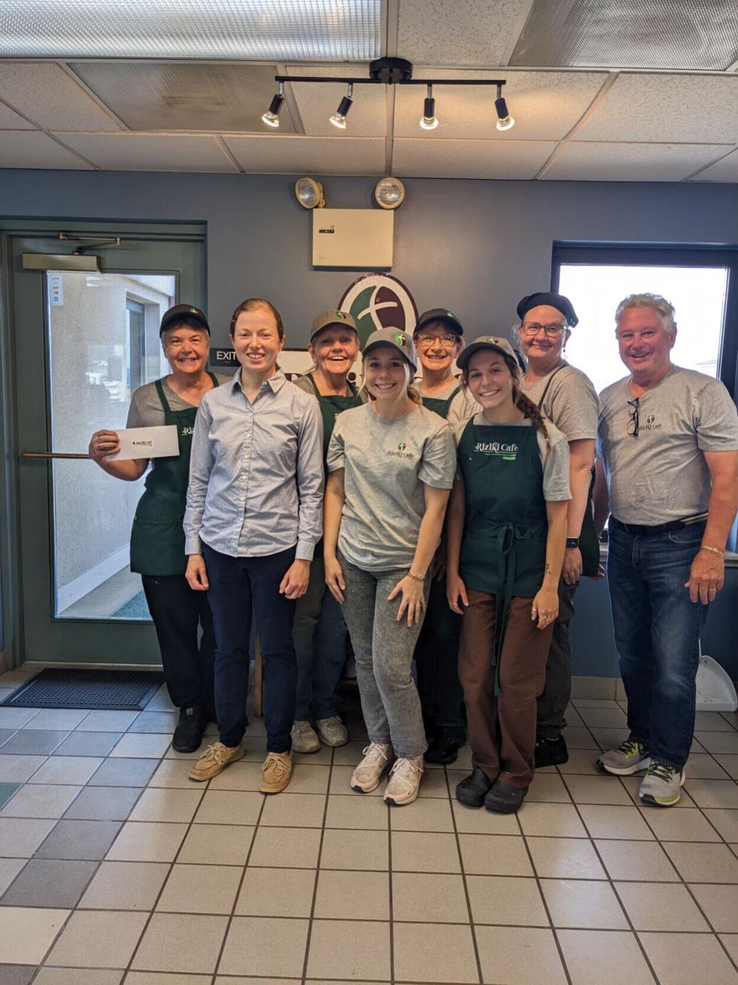 Riziki Cafe makes donation | | indianagazette.com