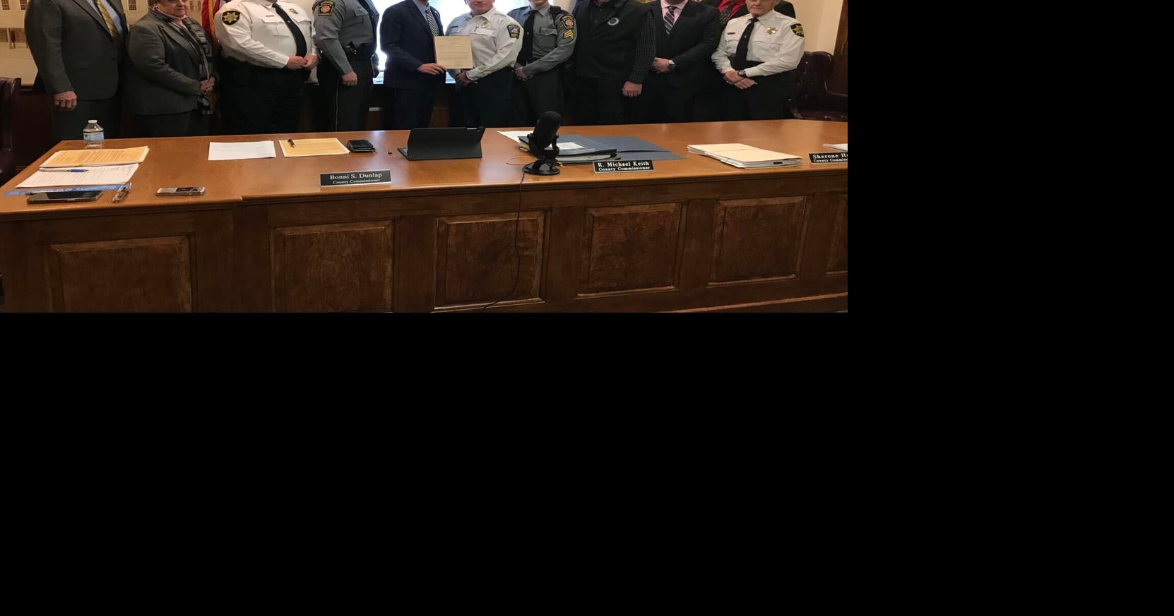 Indiana County Commissioners mark National Law Enforcement Appreciation ...