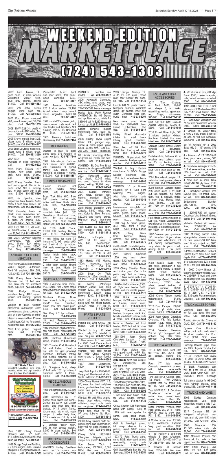 Page B7 | Indiana Gazette | indianagazette.com