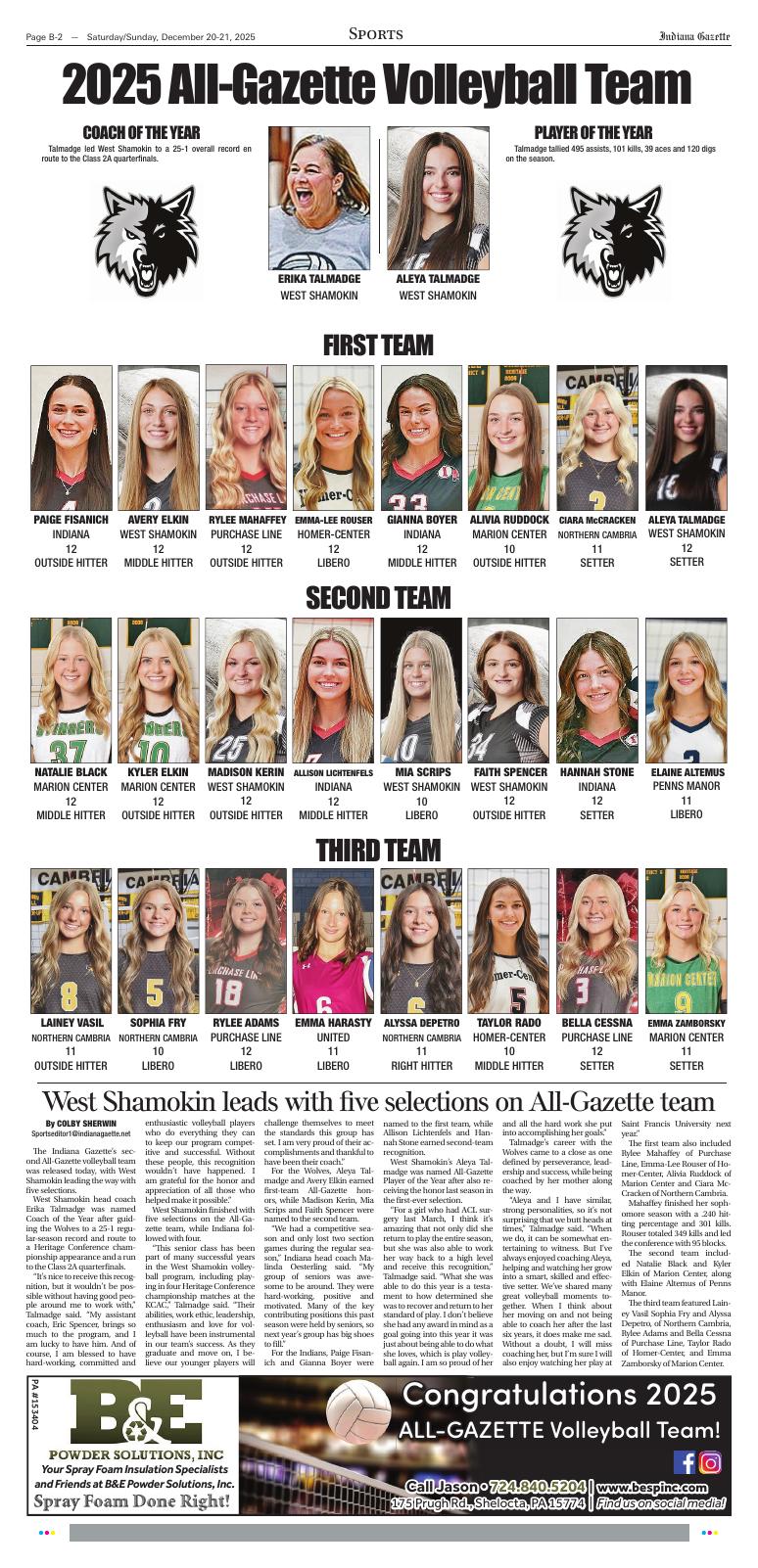 Page A1 | Special Section | indianagazette.com