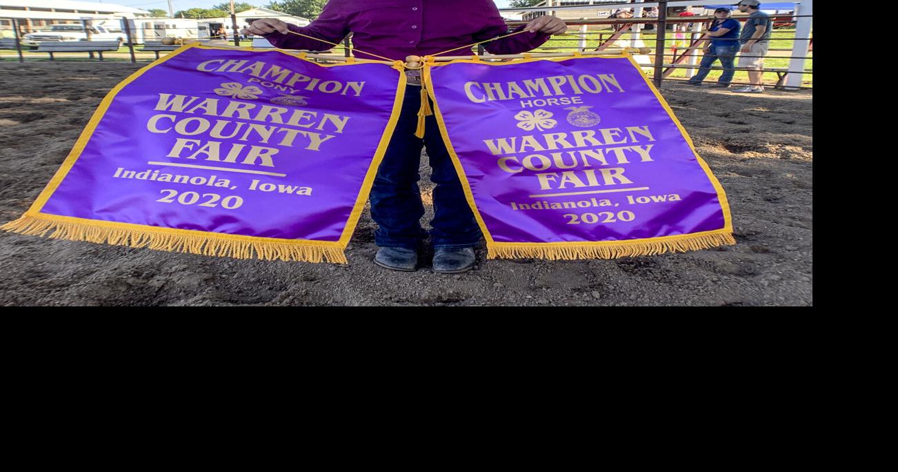 Janke rides away with top honors at Warren County Fair horse show ...