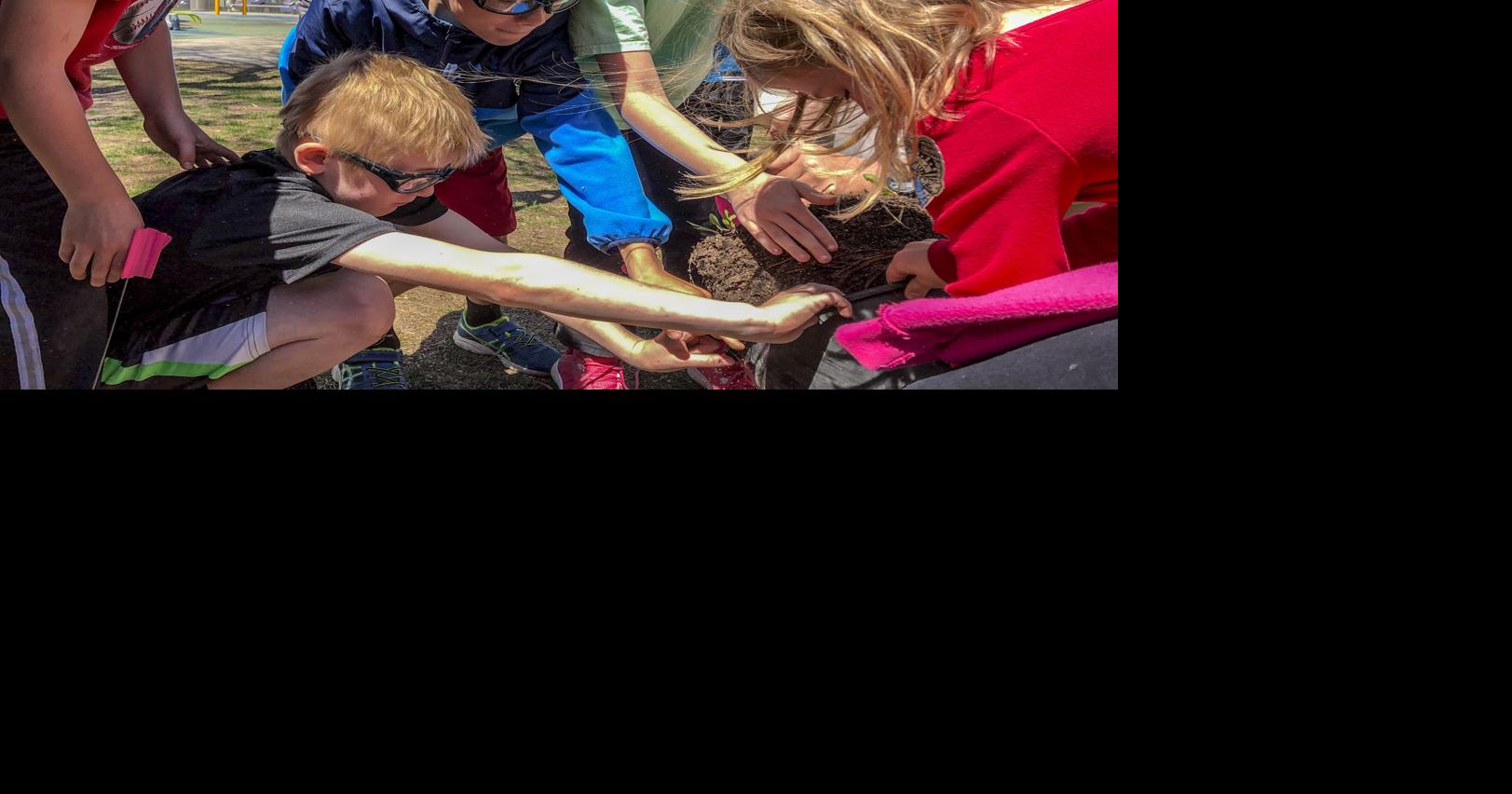 Irving third-graders look to the future as they plant trees | News ...