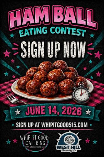 Who will be the ham ball-eating champion of Warren County? Contestants ...