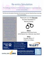 Upcoming ‘Re-entry Simulation’ interactive event to shed light on life ...