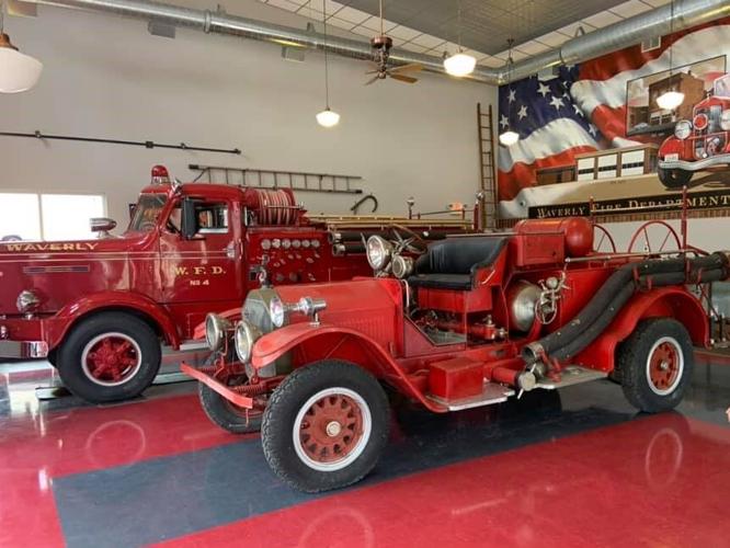 Indianola family sends beloved, century-old fire truck home to Waverly ...
