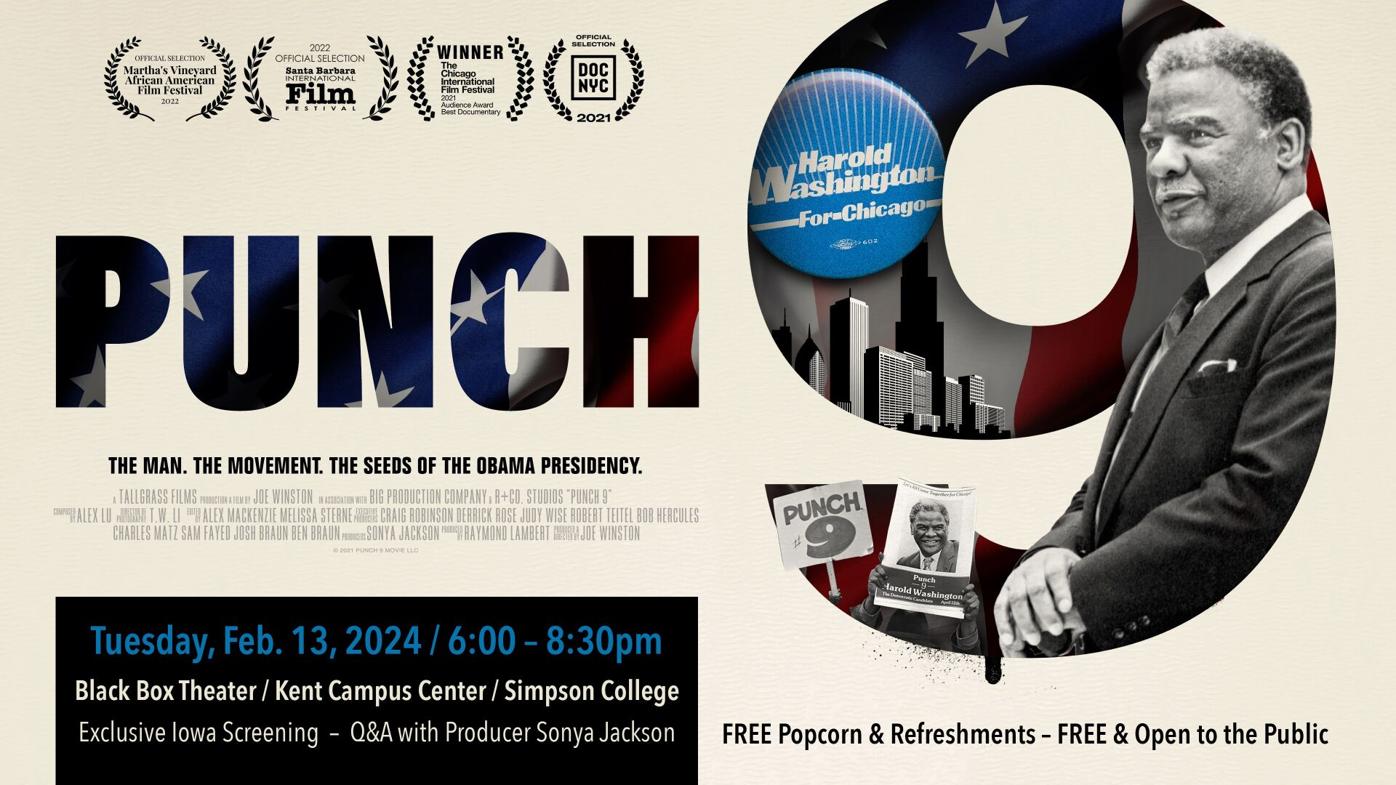 Punch 9 for Harold Washington screening at Simpson | Calendar ...