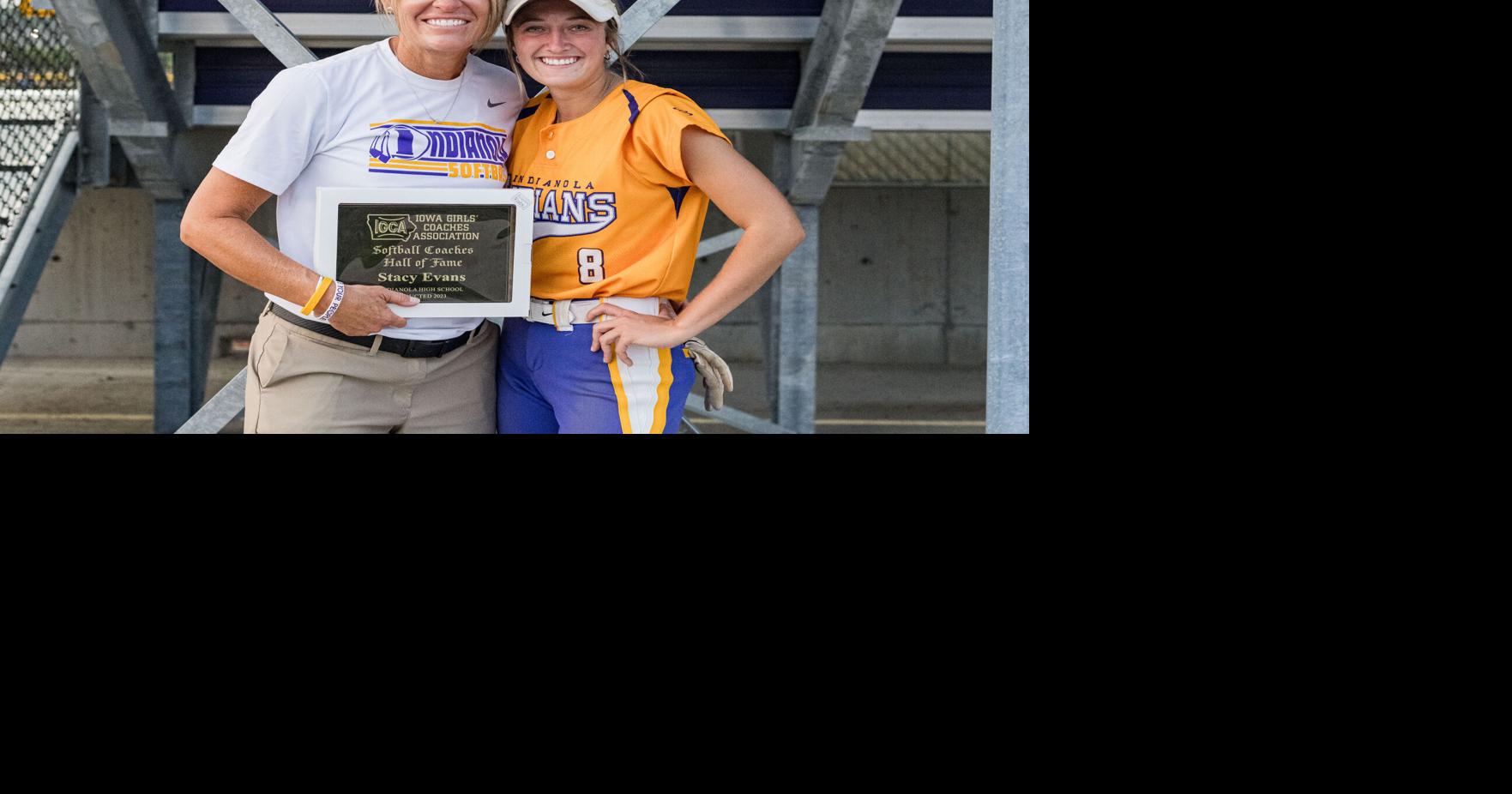 Indianola softball coach Stacy Evans earns Hall of Fame award | News ...