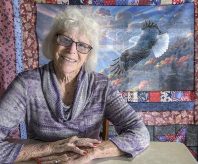 St. Charles volunteer creates 80th Quilt of Valor for veterans, and ...