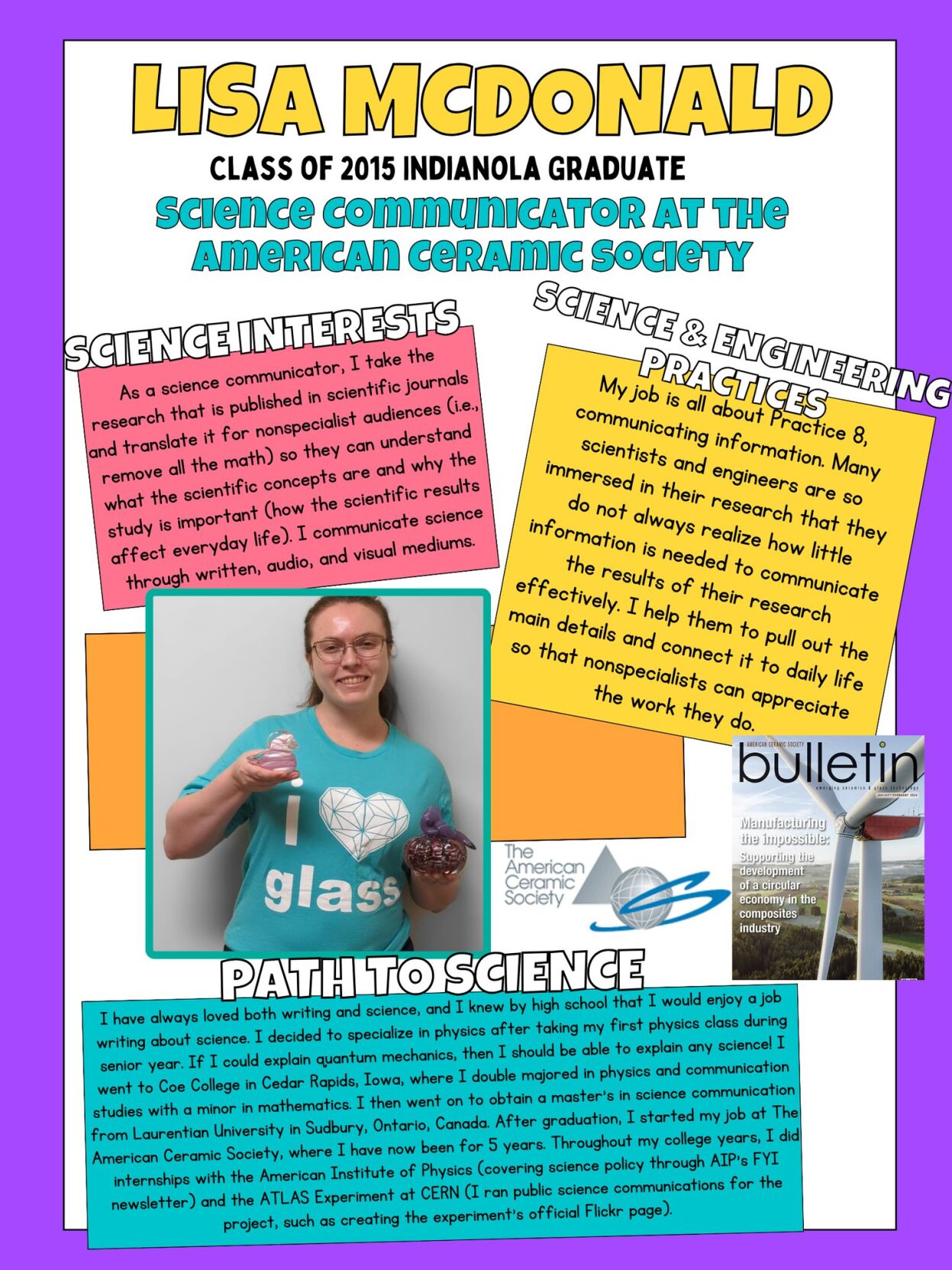 McDonald, an IHS grad, shares her passion for science writing in latest ...