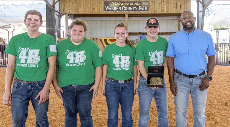 Bowlin takes top prize in new master showmanship competition at Warren ...