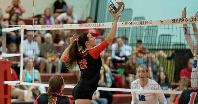 Simpson volleyball hosts Central in home opener | | indianola-ia.com