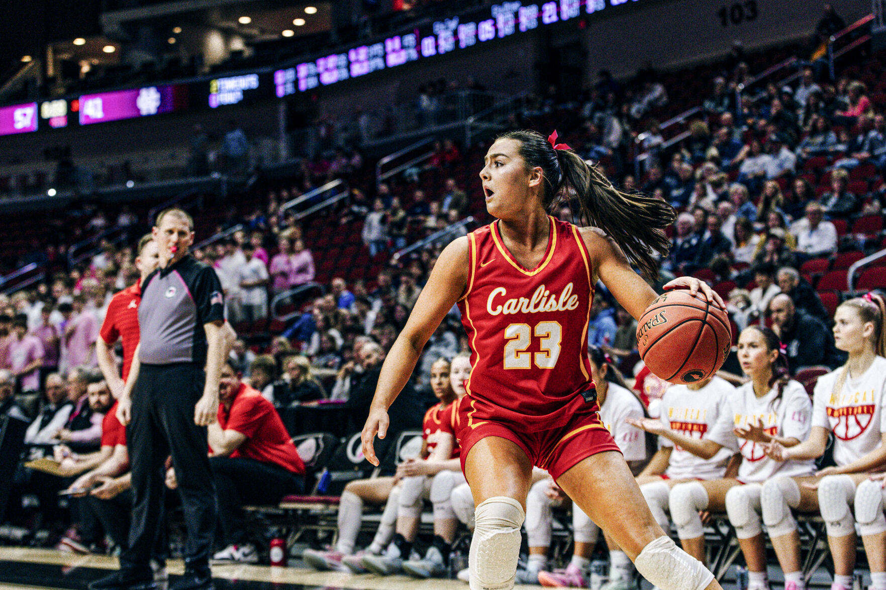 Comito breaks 4A single game record as Carlisle dominates their way to ...