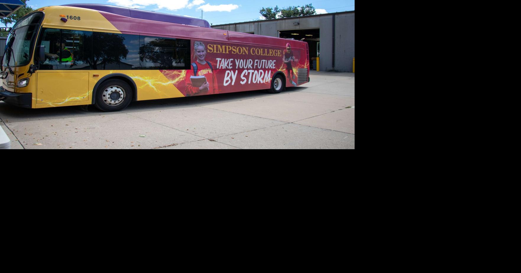 Simpson bus rolls to biggest impact award | News | indianola-ia.com