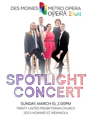 OPERA Iowa Spotlight concert set for Sunday | News | indianola-ia.com