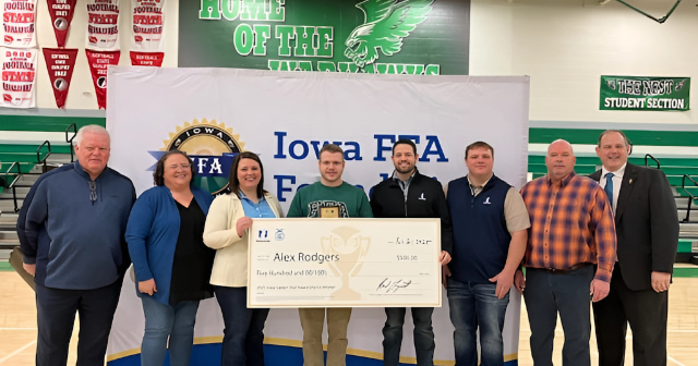 SEW's Alex Rodgers wins Golden Owl award | News | indianola-ia.com