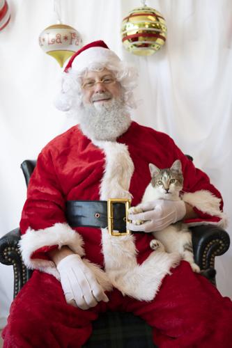 Santa with adoptable Bear Claw | | indianola-ia.com