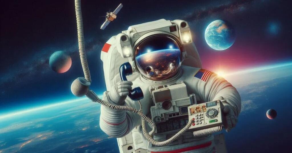 DANIEL P. FINNEY: Astronaut stranded on space station phones home ...