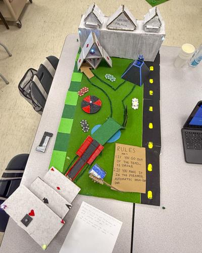 IHS students’ mini-golf construction projects a hole-in-one for hands ...