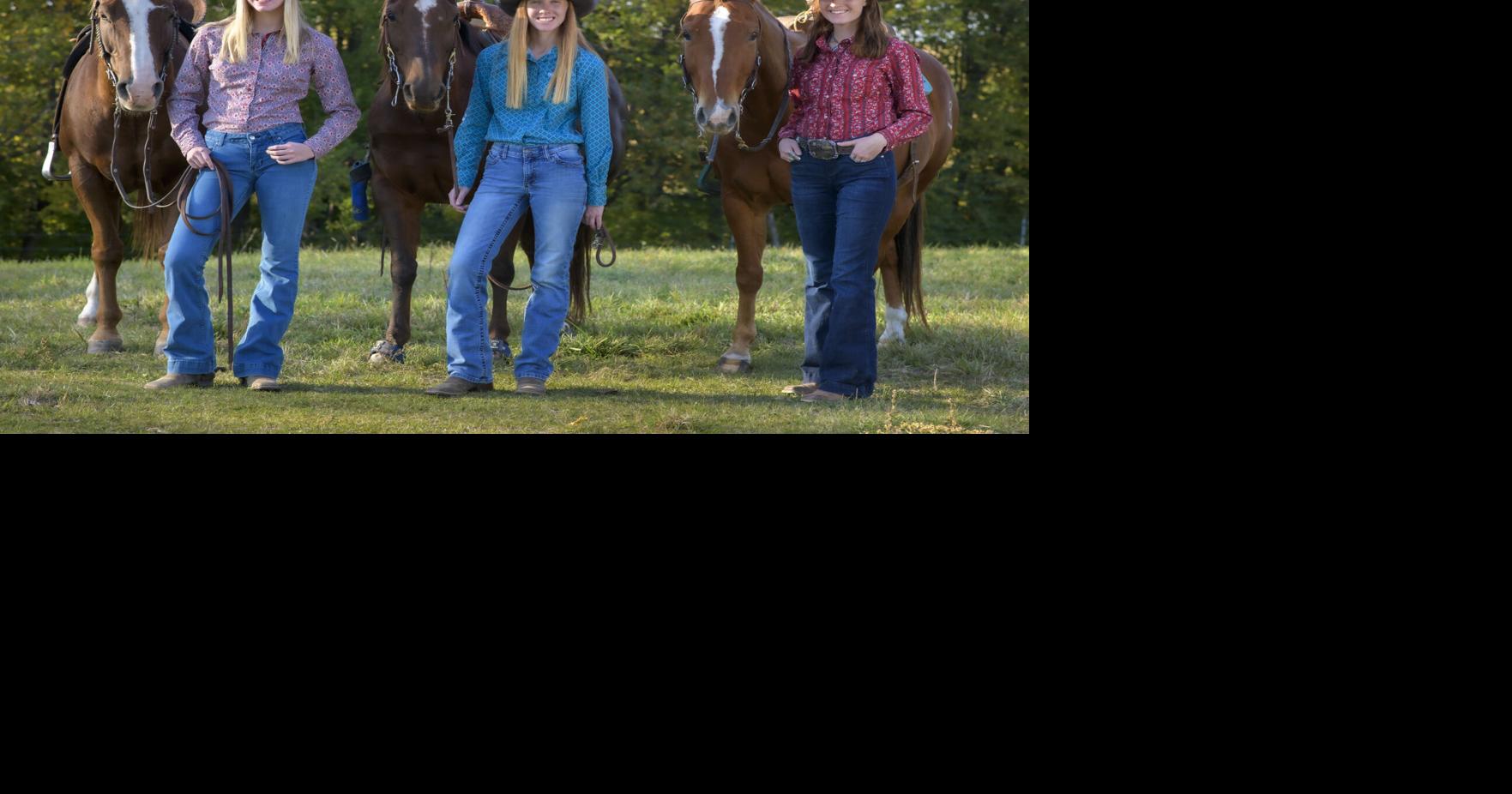 Palmyra’s Clair sisters barrel to the top of Iowa's rodeo scene and ...
