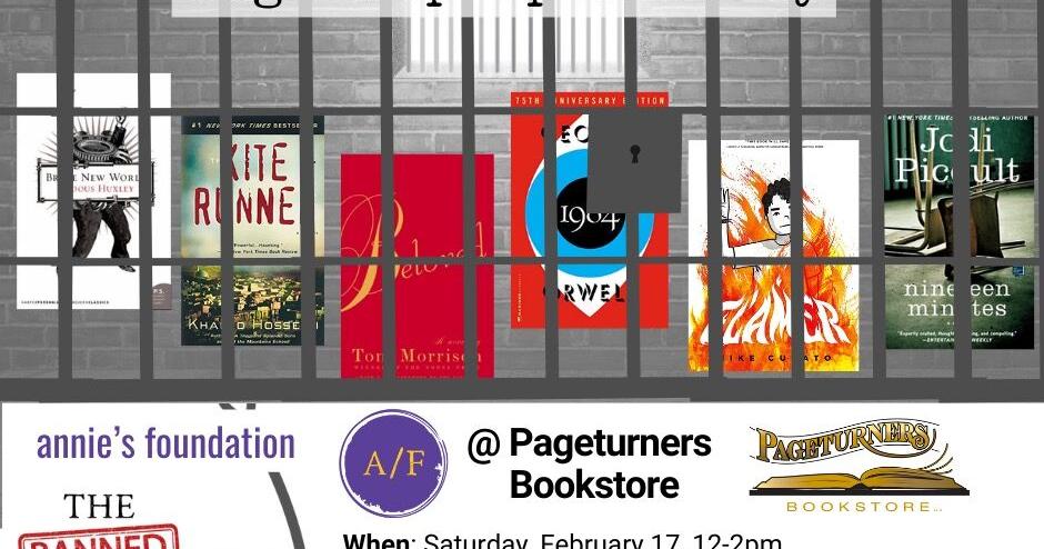 Pageturners to host Annie’s Foundation for ‘buy a banned book, get one free’ special event ...
