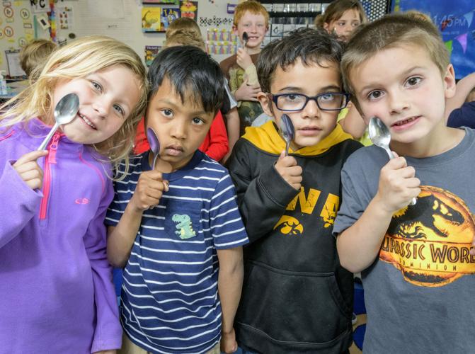 Whittier kindergartners succeed in making Earth-friendly silverware ...