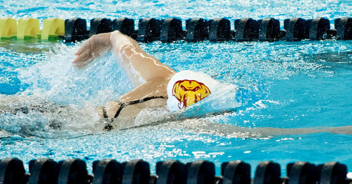 Freshman Bramlette earns win in the Simpson women's swimming team's ...