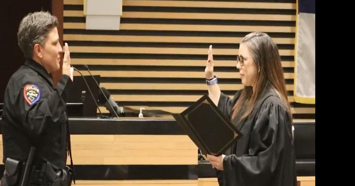 Forney Police Department Chief Carrie White sworn in | Local News ...