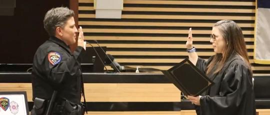 Forney Police Department Chief Carrie White sworn in | Local News ...