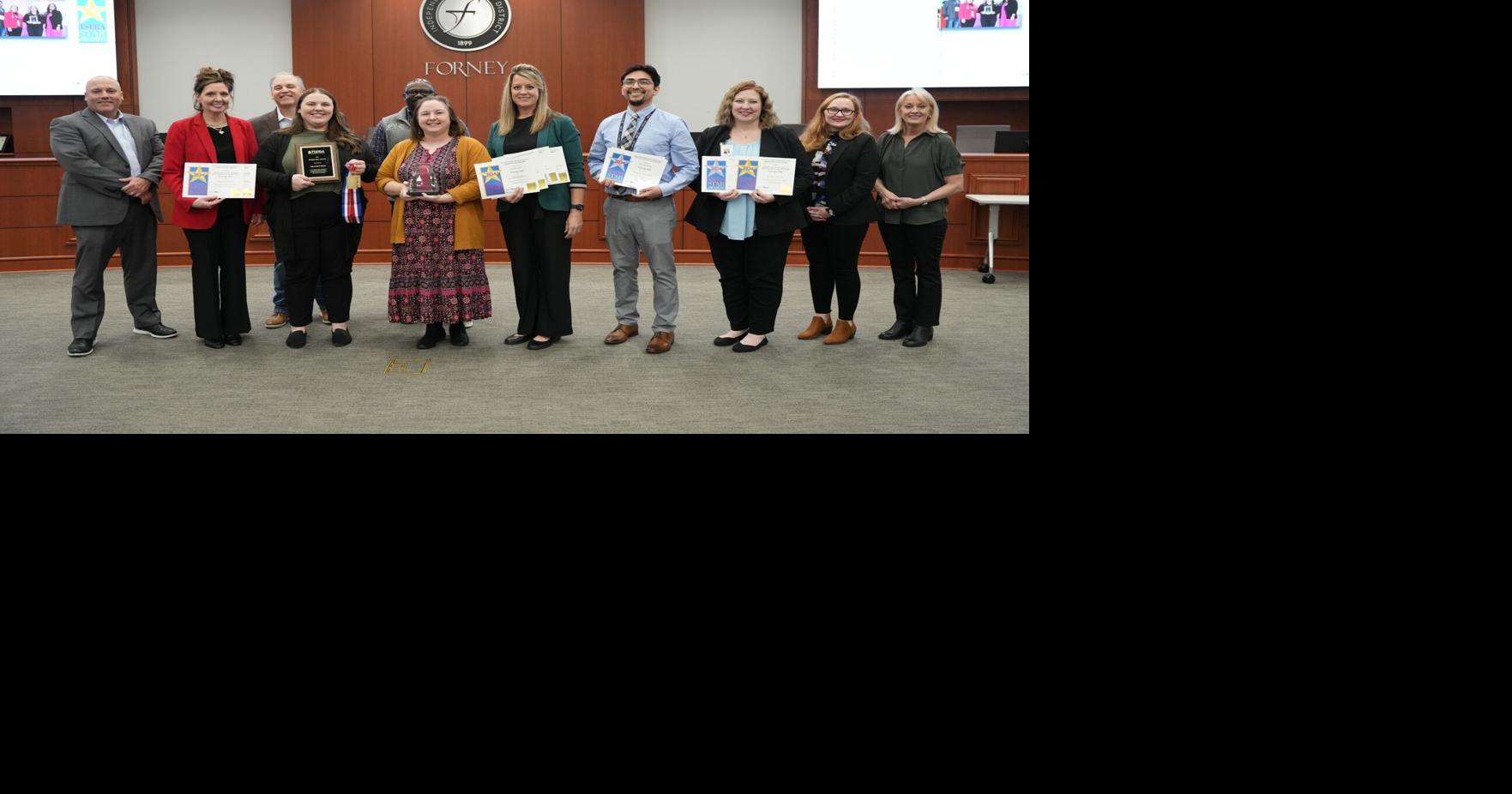 Forney ISD Communications Department received multiple awards at the ...