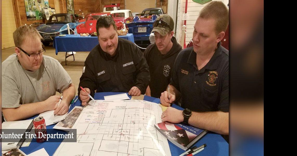 Terrell Volunteer Fire Department firefighters attend Wide Area Search ...