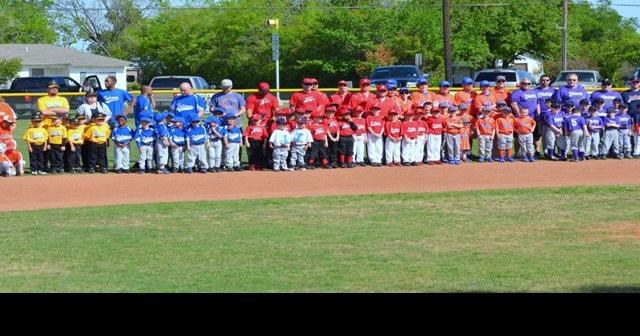 Forney Youth Baseball Association: Memorable first pitches at Opening ...
