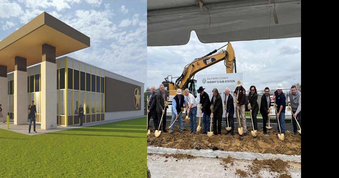 Officials break ground on new sheriff's substation in NW Kaufman County ...