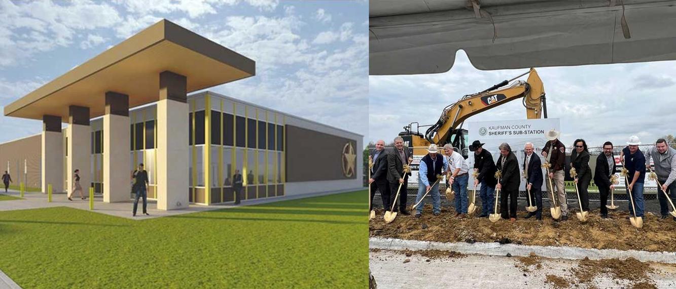 Officials break ground on new sheriff's substation in NW Kaufman County ...