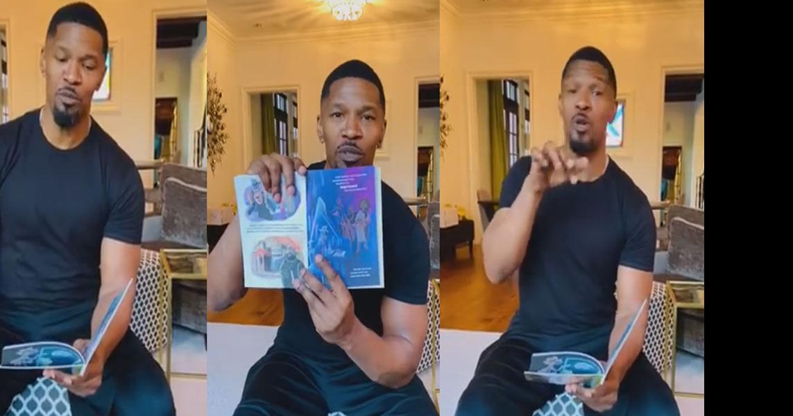 Jamie Foxx sends video to Terrell ISD students for virtual African ...