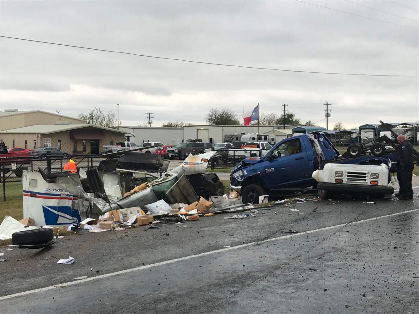 United States Postal Service worker critically injured, airlifted in ...