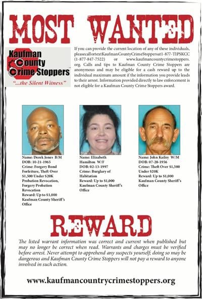 November 2019: Kaufman County's Most Wanted | Crime | inforney.com
