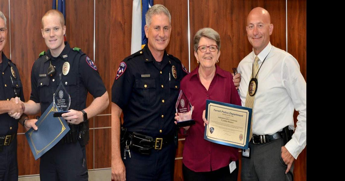 Terrell Police Meritorious Conduct Board honors department members ...