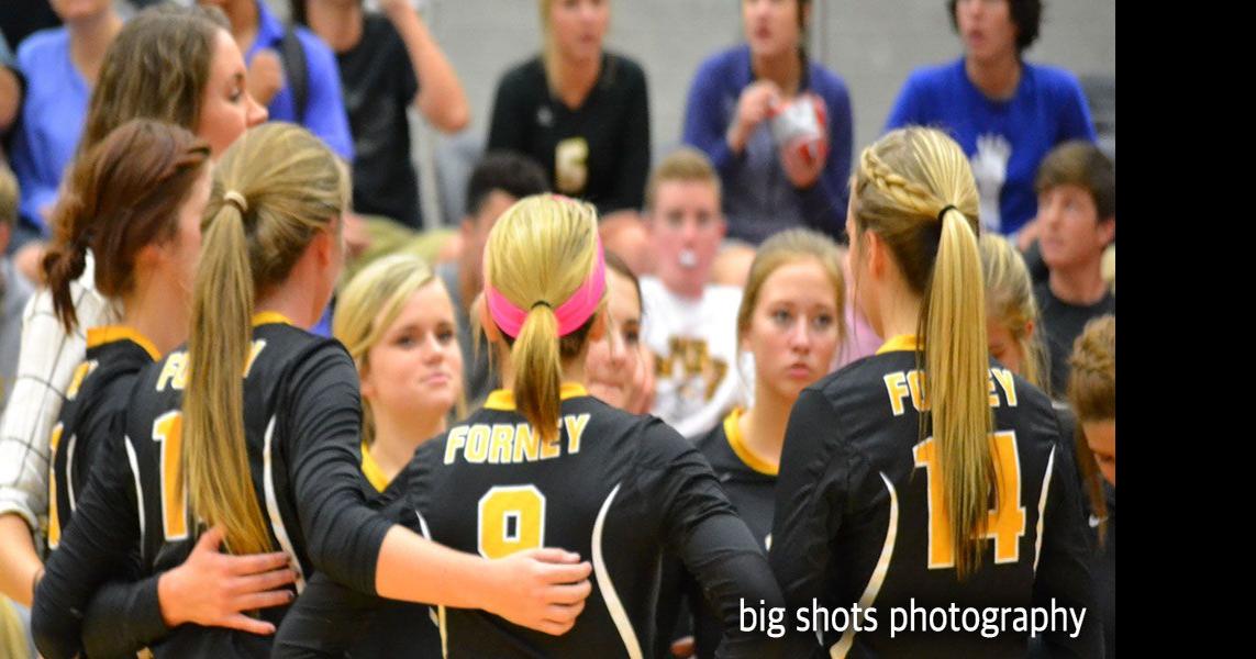 Forney High School volleyball sweeps Newman Smith in bi-district ...