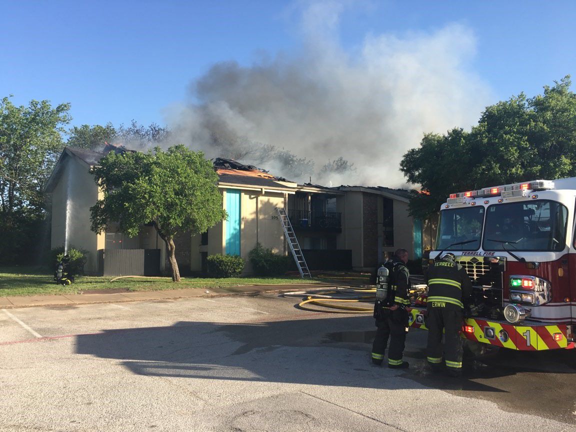 Children playing with fire believed to be cause of Terrell apartment ...