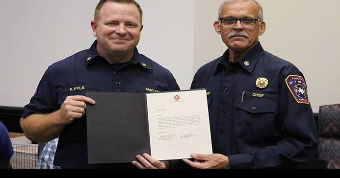 Forney Fire Department Captain Phillip Pyle promoted to assistant chief ...