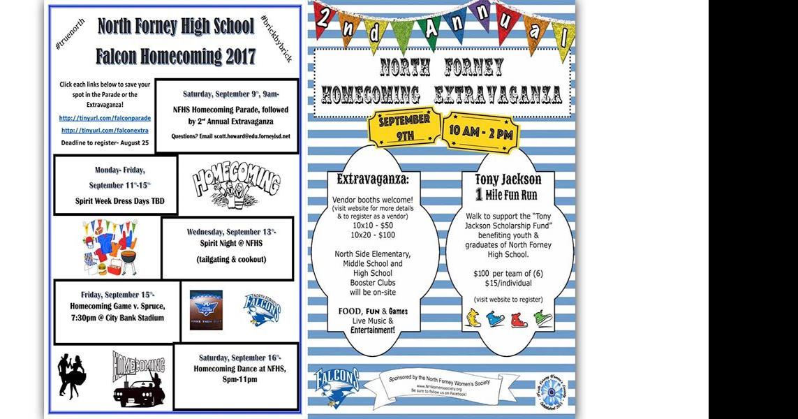 North Forney High School announces plans for homecoming, inaugural ...