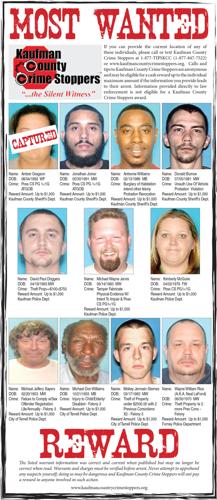 March 2018: Kaufman County's Most Wanted | Crime | inforney.com